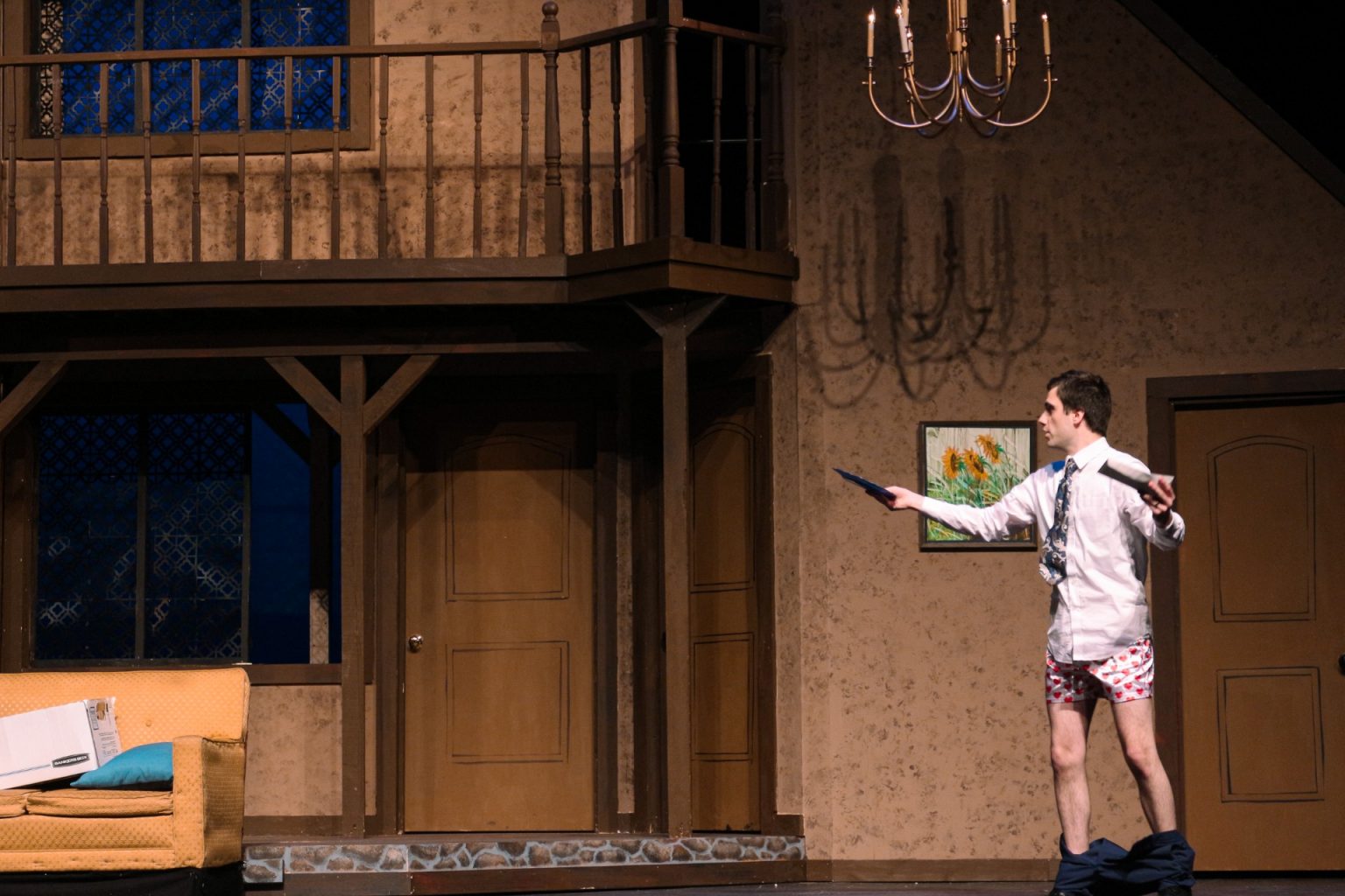 Noises Off: the Ultimate “Show Must Go On” – The Clock